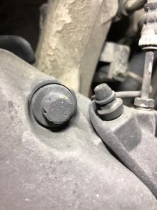 Vag group brake caliper bush for replacing brake pads on latest model ...